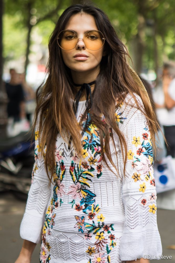 Doina Street Style Zuhair Murad Paris Fashion Week Haute Couture FW17 ...