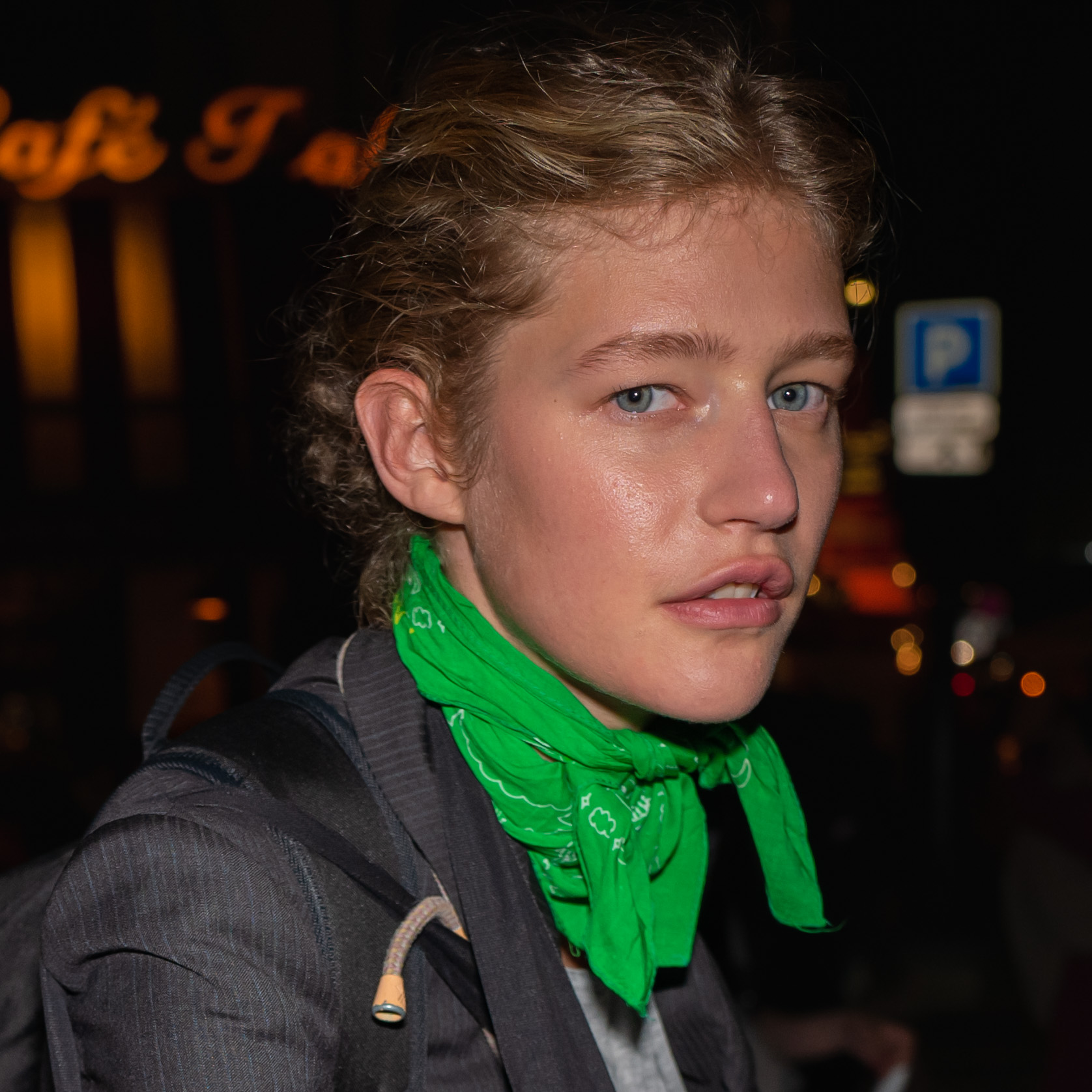 Model Mariam de Vinzelle Street Style after Isabel Marant Paris Fashion ...