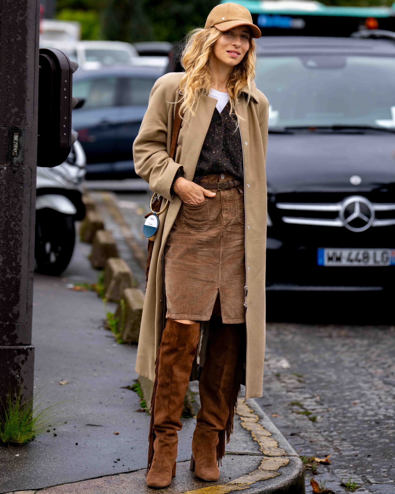 Alexandra Golovanoff Street Style At Chloe SS25 Paris Fashion Week ...