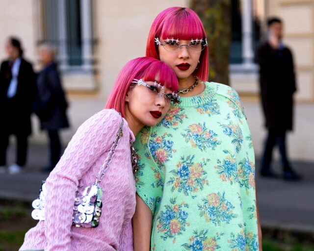 Amiaya Street Style at Rabanne FW25 show during Paris Fashion Week ...